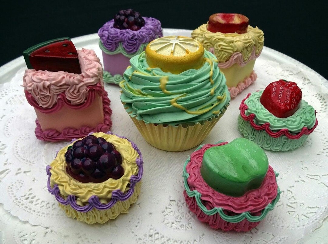 NEW! 7 Pc Fancy Fruits Pastry Set - Etsy