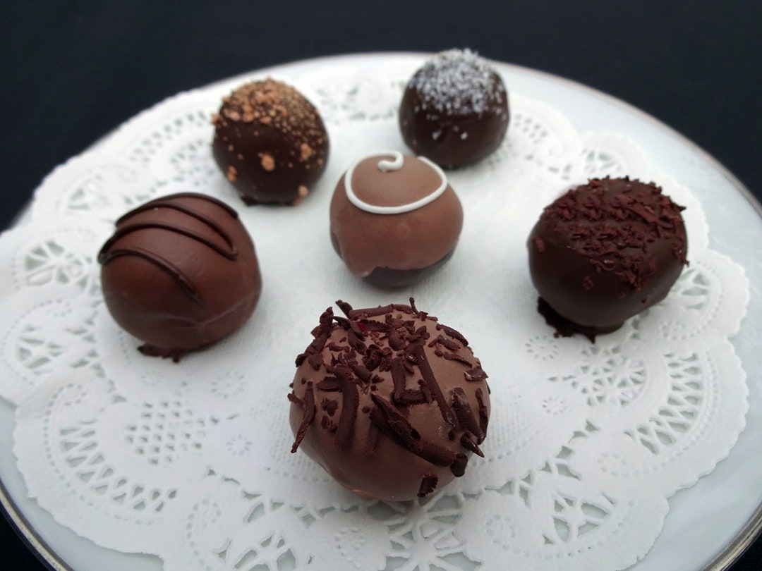 NEW Realistic Set of 6 Fab Fake Chocolate Truffles - Etsy