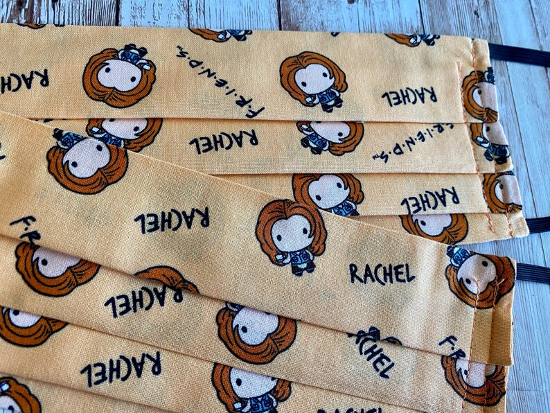 Friends Mask Friends Rachel Mask Friends Face Mask Rachel | Etsy