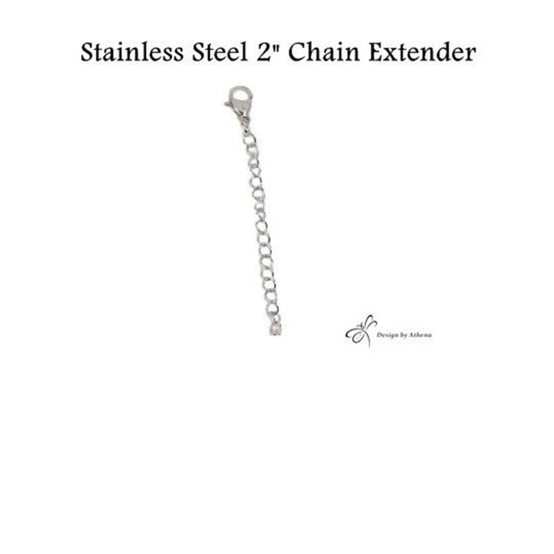 Stainless Steel Chain Extender, 2