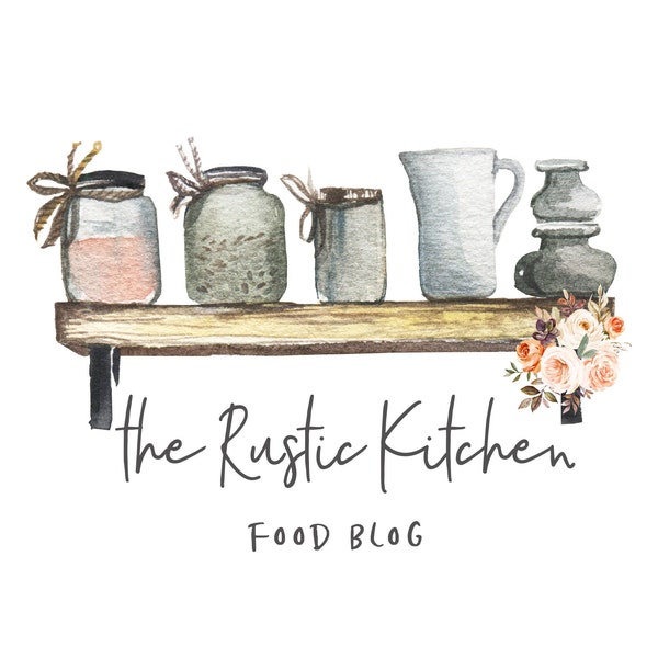 Food Blog Logo - Etsy