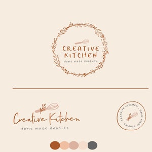 Food Logo Design Branding Kit, Grazing Table Logo Design, Rustic Logo ...