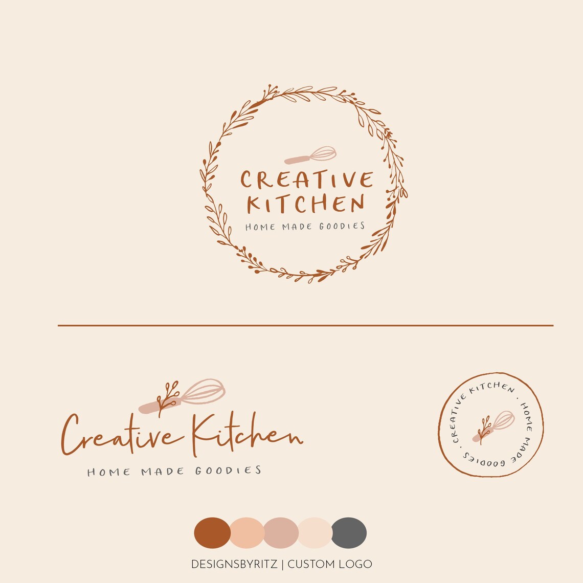 Food Logo Design Branding Kit Grazing Table Logo Design - Etsy UK