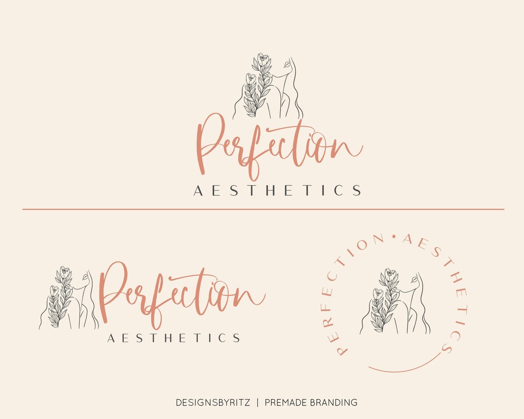 Beauty Logo Design, Esthetician Logo, Asthetic Hair Studio Logo ...