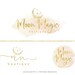 Moon Logo Design Premade Logo Design Logo Design Custom - Etsy
