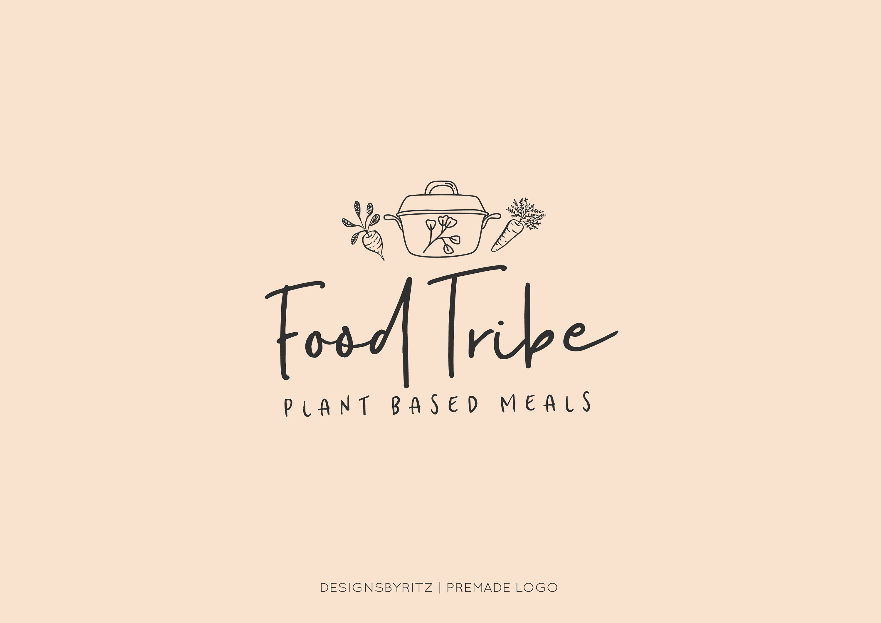 Food Blog Logo Design