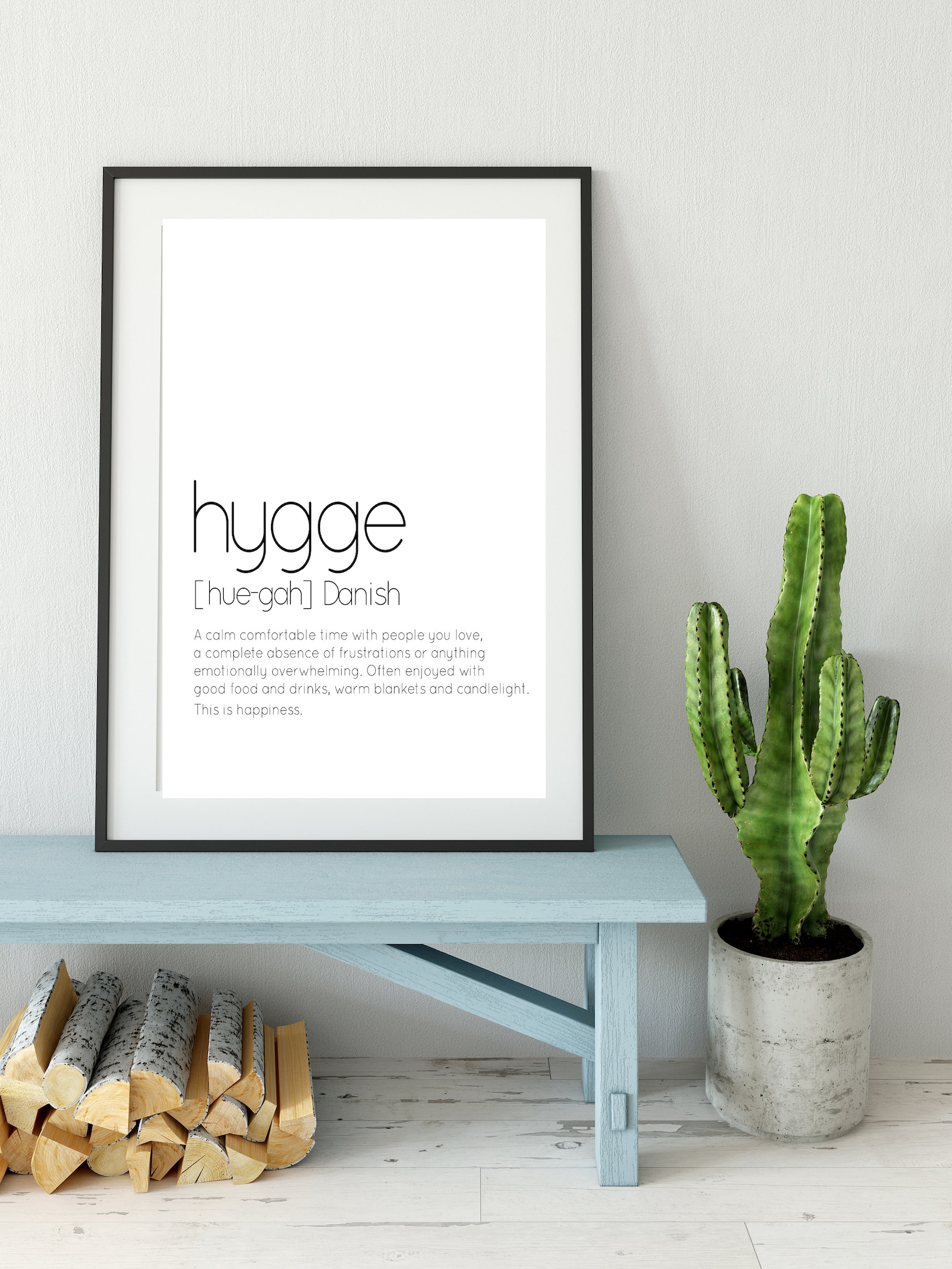 Hygge Print Hygge Wall Art Hygge Definition Print - Etsy