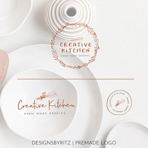 Food Logo Design Branding Kit, Grazing Table Logo Design, Rustic Logo ...