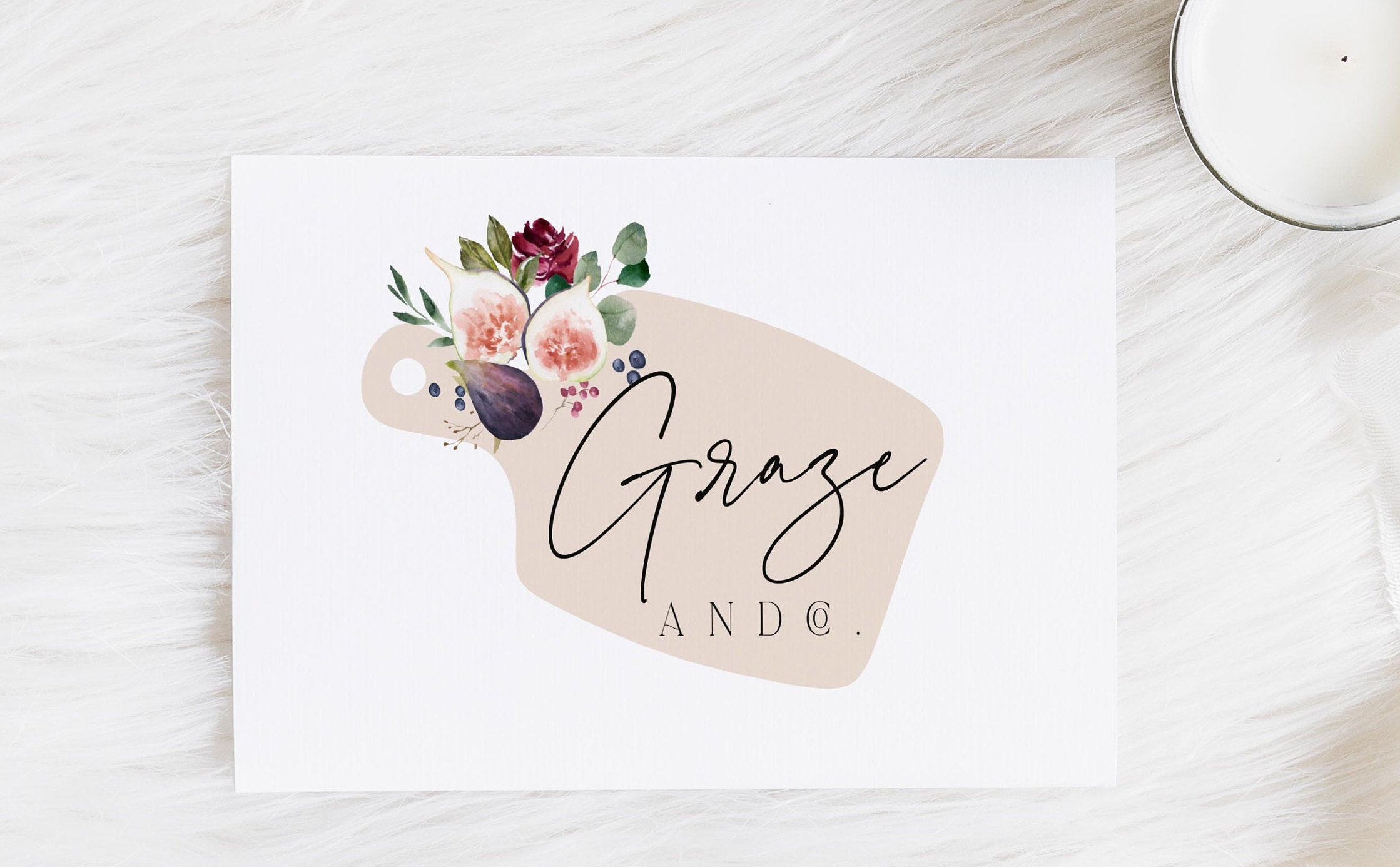 Charcuterie Logo Design Grazing Table Logo Design Rustic - Etsy UK