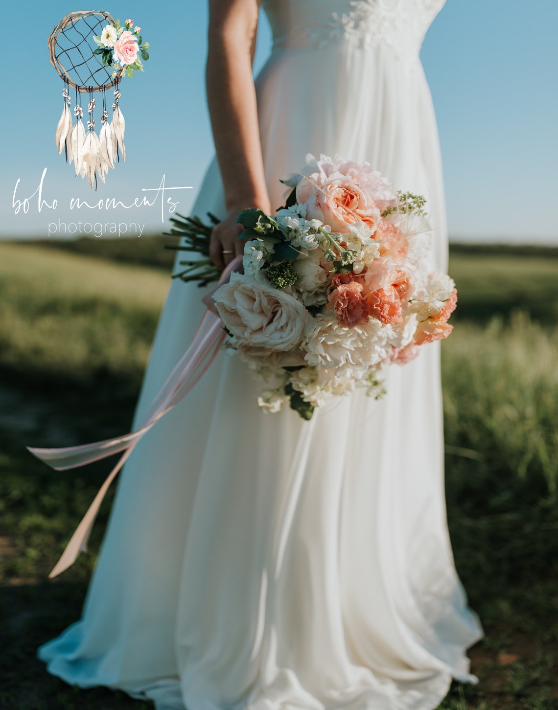 Premade Logo Design Watermark Logo Boho Logo Boutique Logo - Etsy