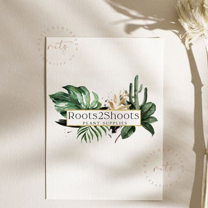 Premade Logo Design, Cacti Logo Design and Branding Kit for Small ...