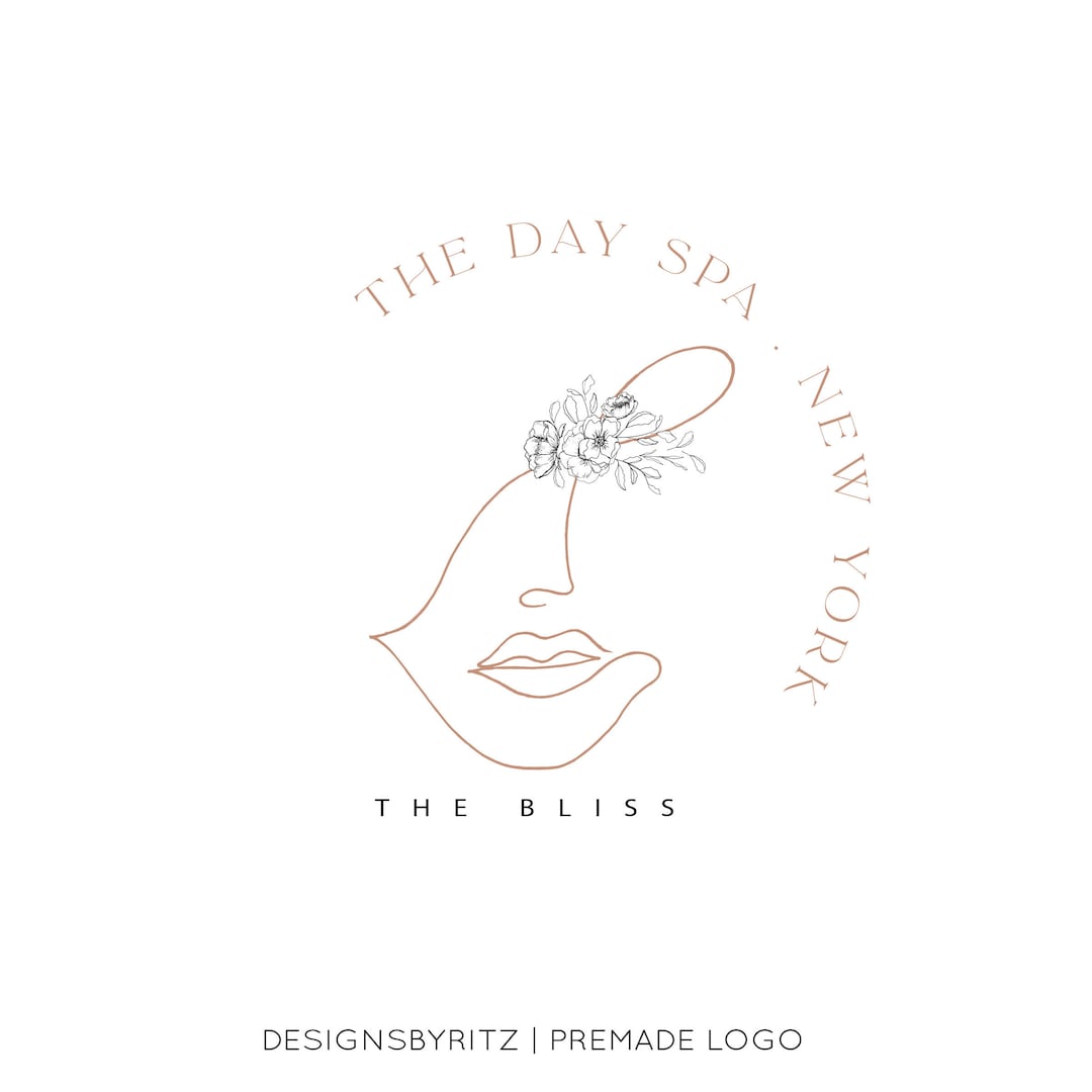 Aesthetics Logo Design, Beauty Logo, Wellness Spa Logo, Premade Logo ...