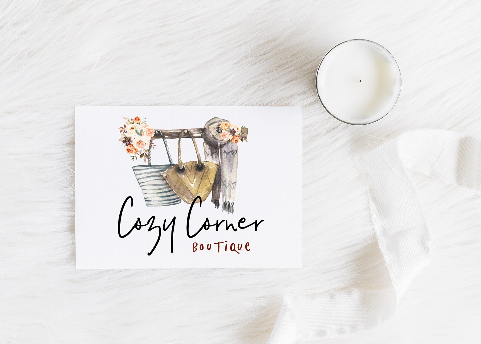 Rustic Boutique Logo Business Logo Premade Logo Design - Etsy