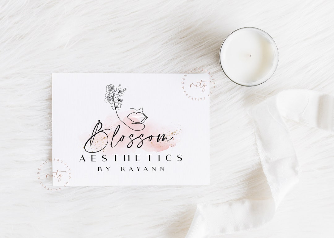 Logo Design, Beauty Logo, Esthetician Logo, Boho Logo, Wellness Logo ...