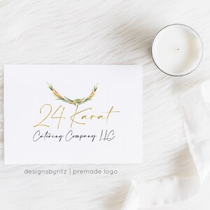 Food Logo Design, Grazing Table Logo Design, Carrot Rustic Logo ...