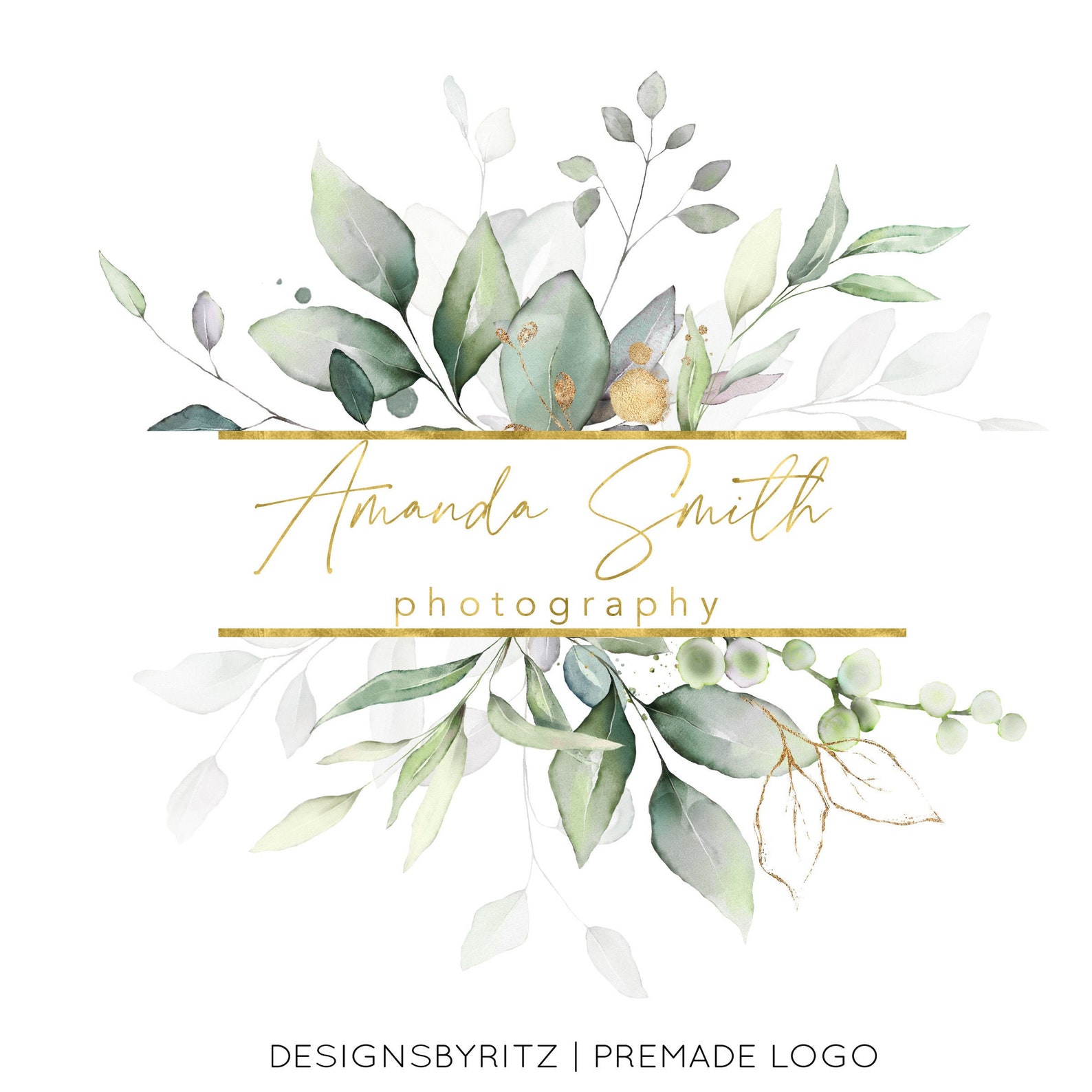 Premade Logo Design Floral Logo Business Logo Logo Design - Etsy
