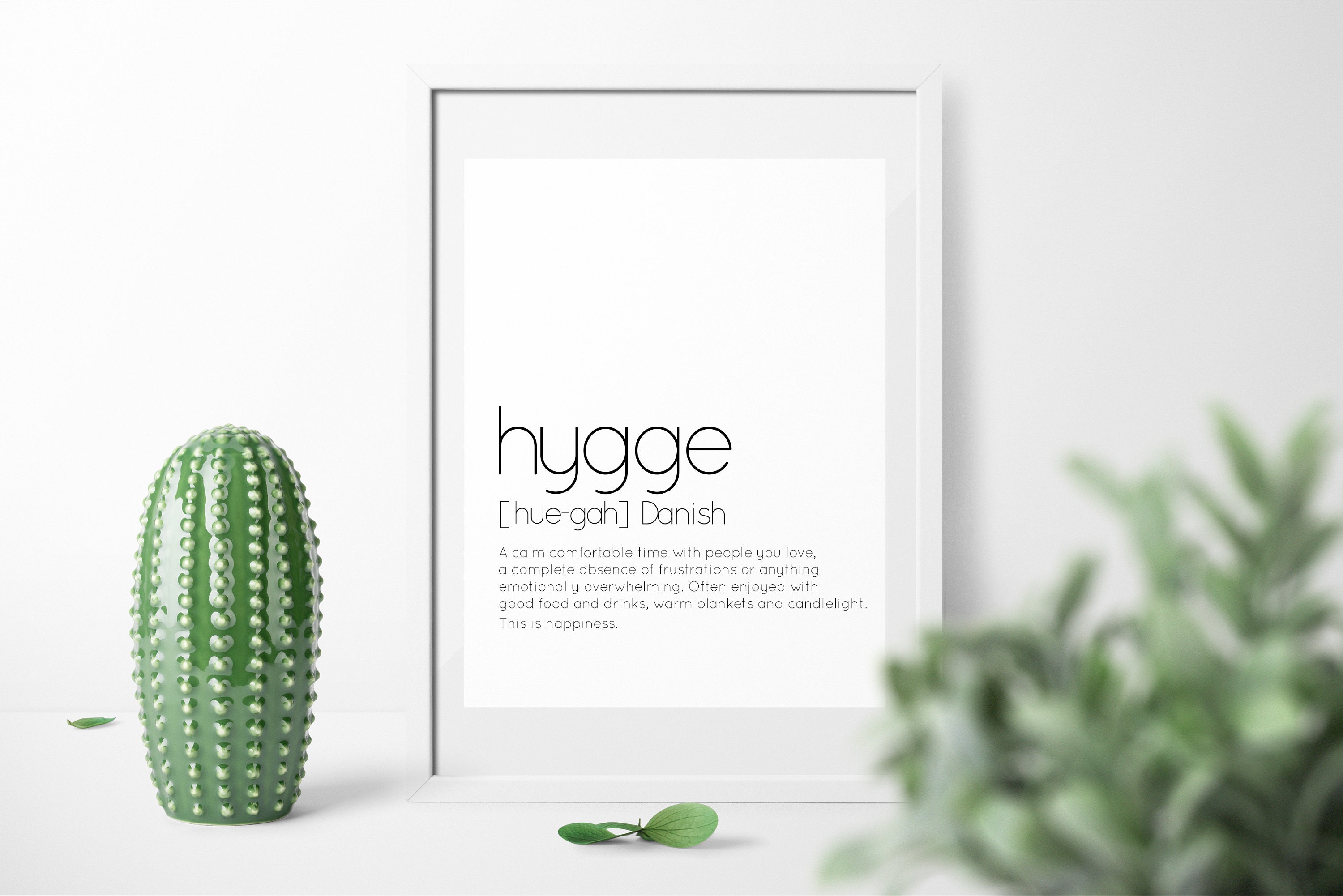 Hygge Print Hygge Wall Art Hygge Definition Print | Etsy