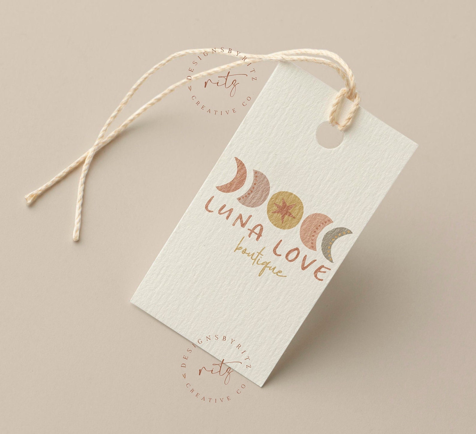 Logo Design Custom Boho Logo Design Premade Logo Design | Etsy