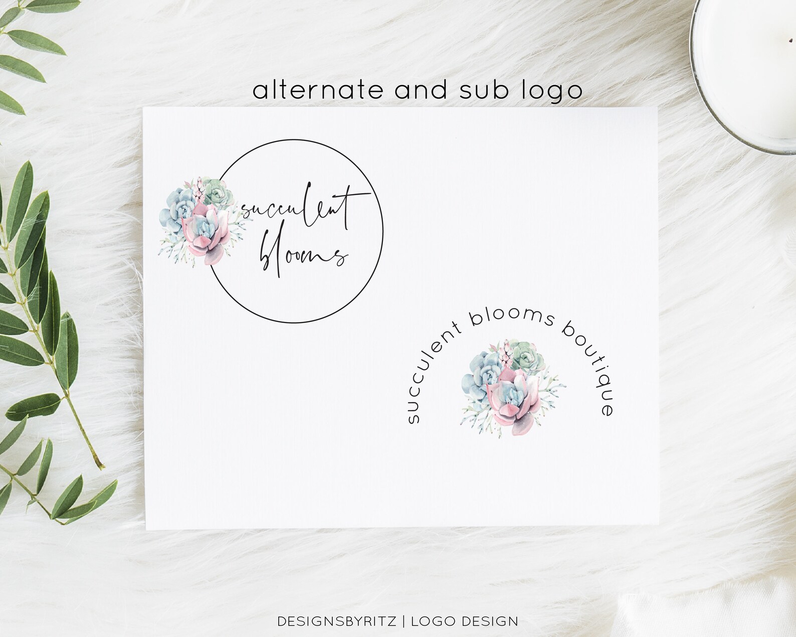 Premade Logo Design Business Logo Simple Text Logo - Etsy