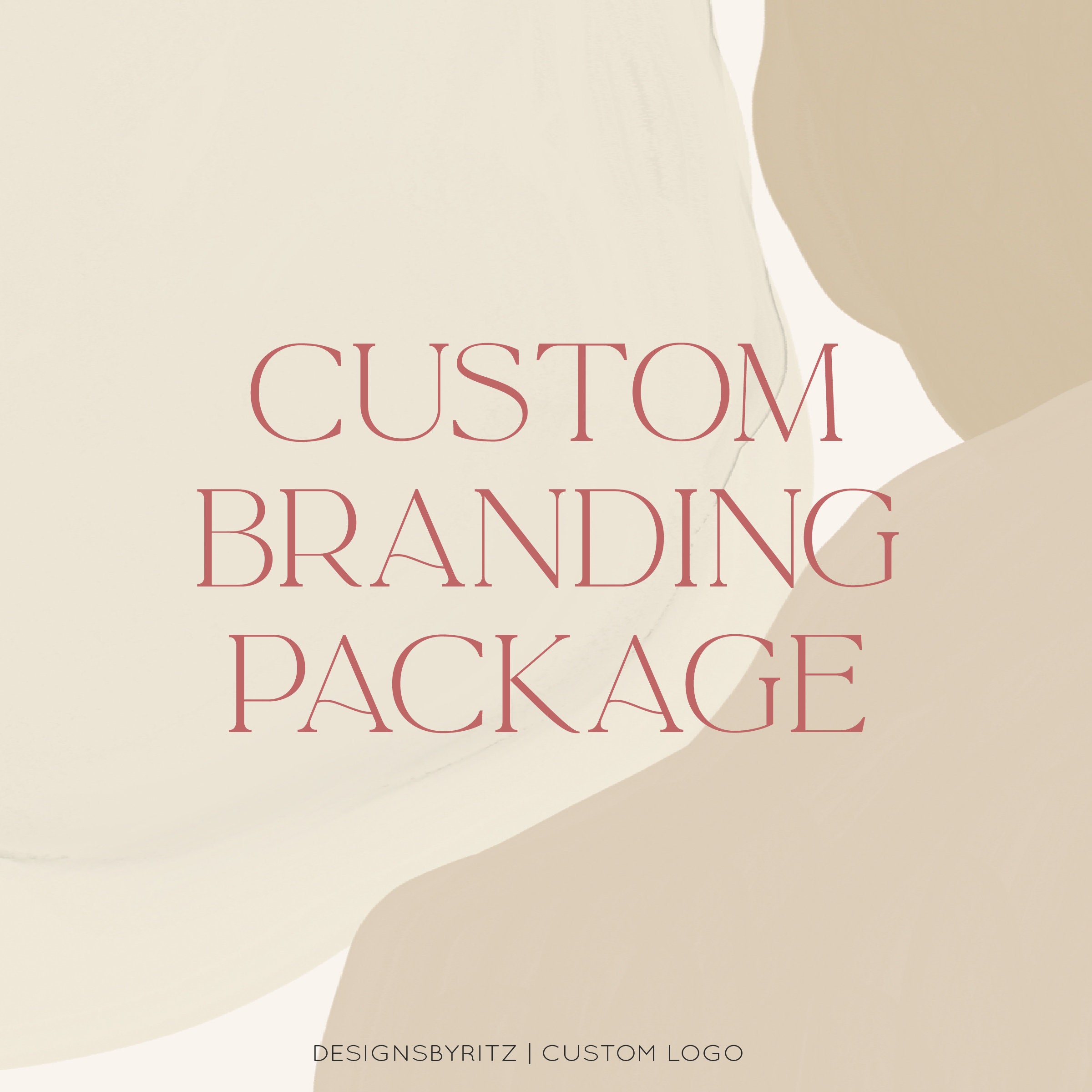 Custom Logo Branding Package Design Business Branding Kit | Etsy