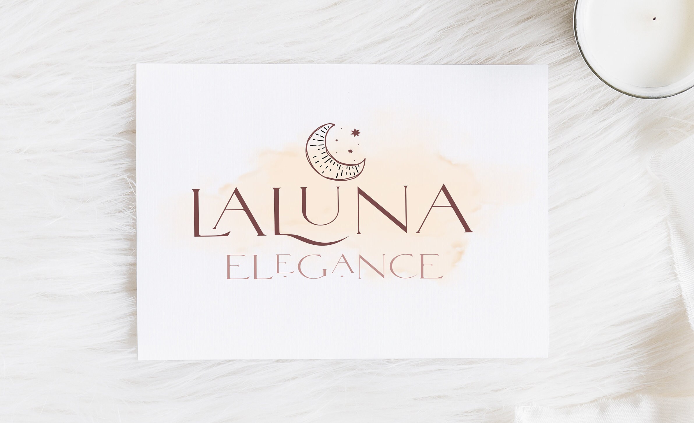 Signature Logo Design Moon Logo Photography Logo and | Etsy