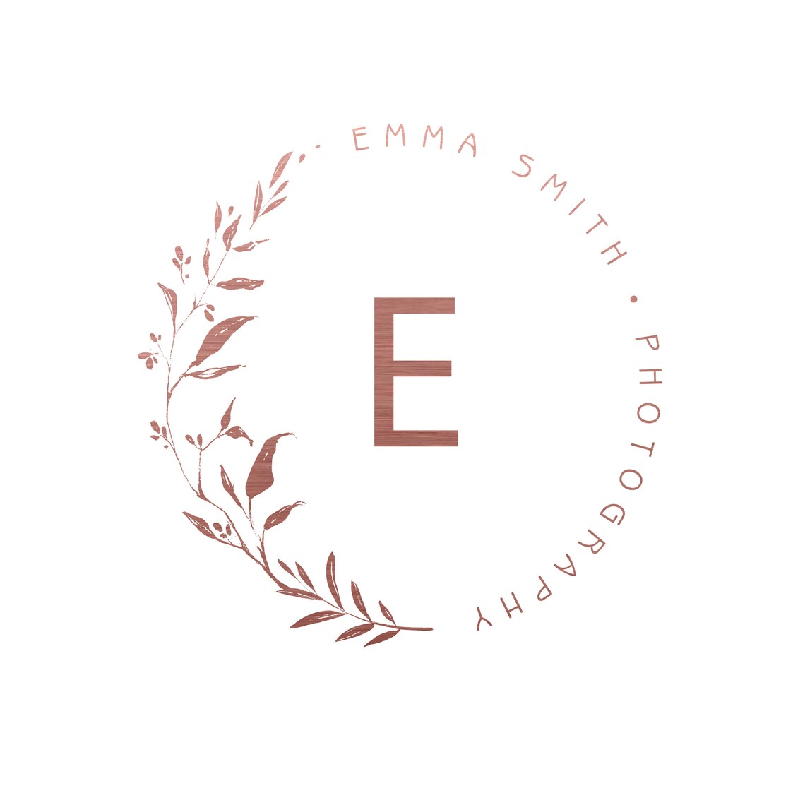 Premade Logo Design Modern Boho Logo Photo Watermark Logo | Etsy