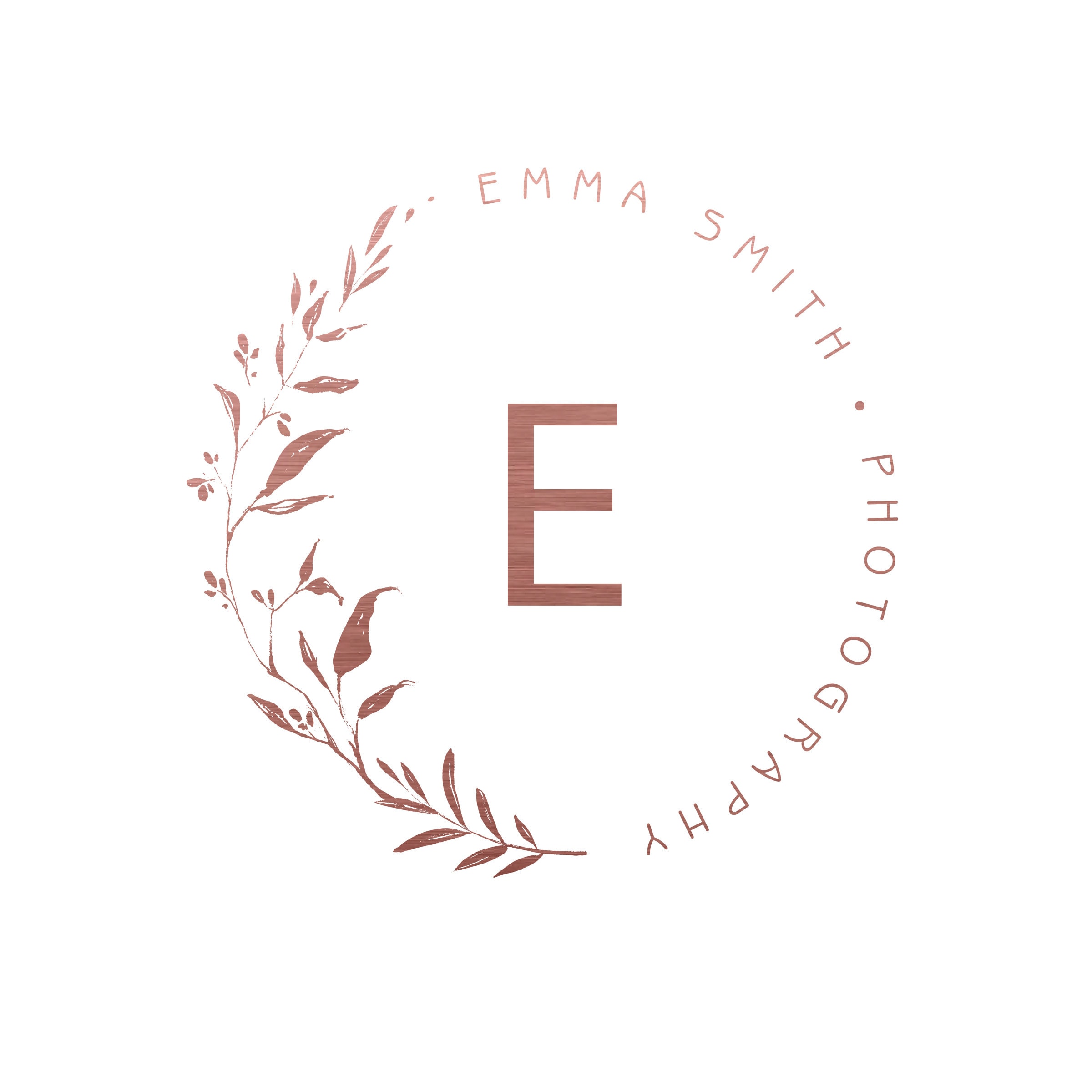 Premade Logo Design Modern Boho Logo Photo Watermark Logo - Etsy UK