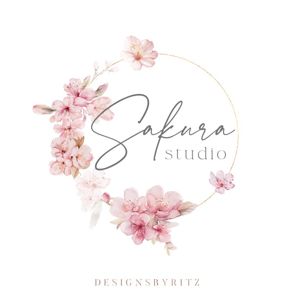 Sakura Logo - Etsy