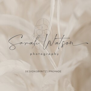 Watermark Logo, Photography Logo, Girl With Camera Logo, Modern Logo ...