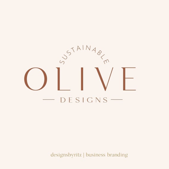 Premade Logo Design Text Logo Simple Logo Modern Logo - Etsy
