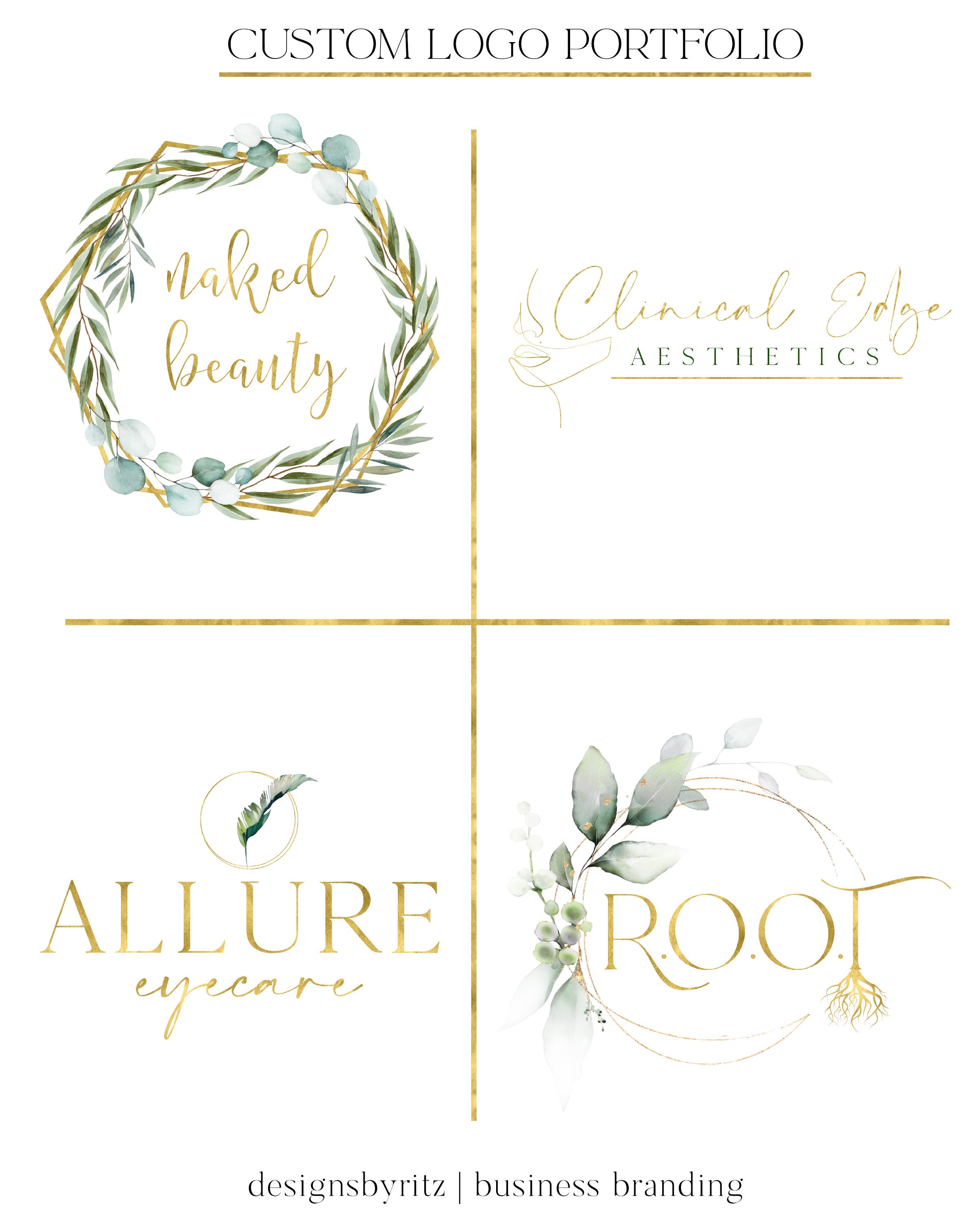 Custom Logo Design Custom Branding Business Branding Kit | Etsy