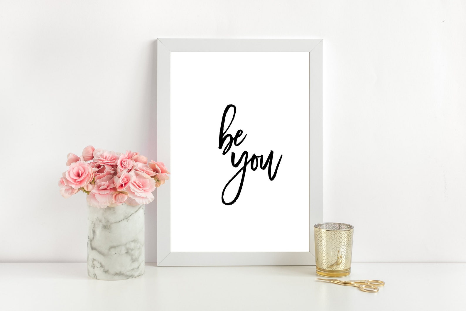 Inspiration Quote Printable Be You Print Motivation Wall - Etsy