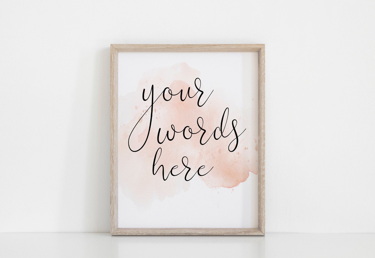 Custom Words Print, Printable Art, Home Office Art, Best Friend, Mother ...