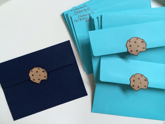 Cookie Monster ENVELOPES ONLY. Great for Thank You Notes - Etsy