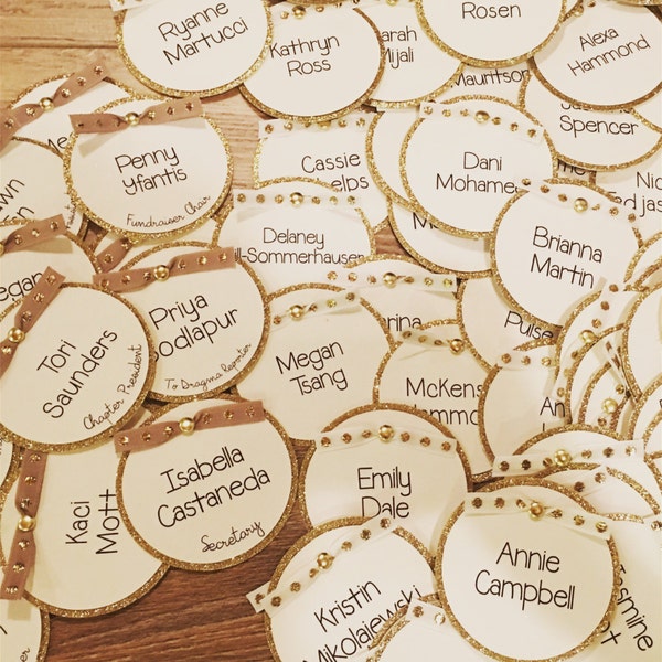 Recruitment Name Tags - Etsy