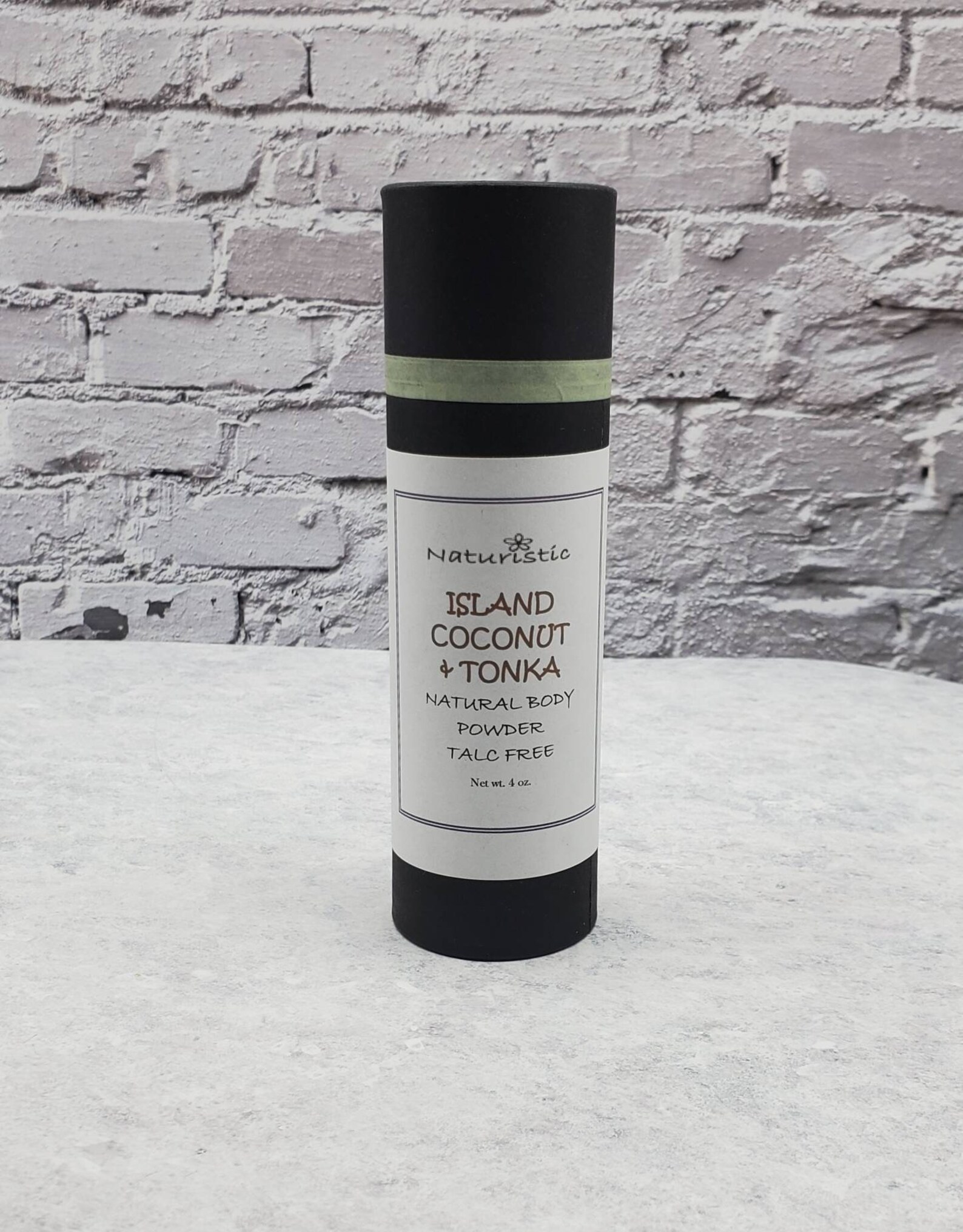 Island Coconut Tonka BODY POWDER Talc Free Deodorant Body - Etsy