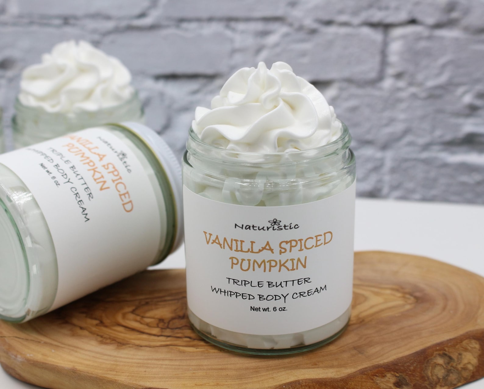 VANILLA SPICED PUMPKIN Triple Butter Whipped Body Cream, Mango, Shea ...