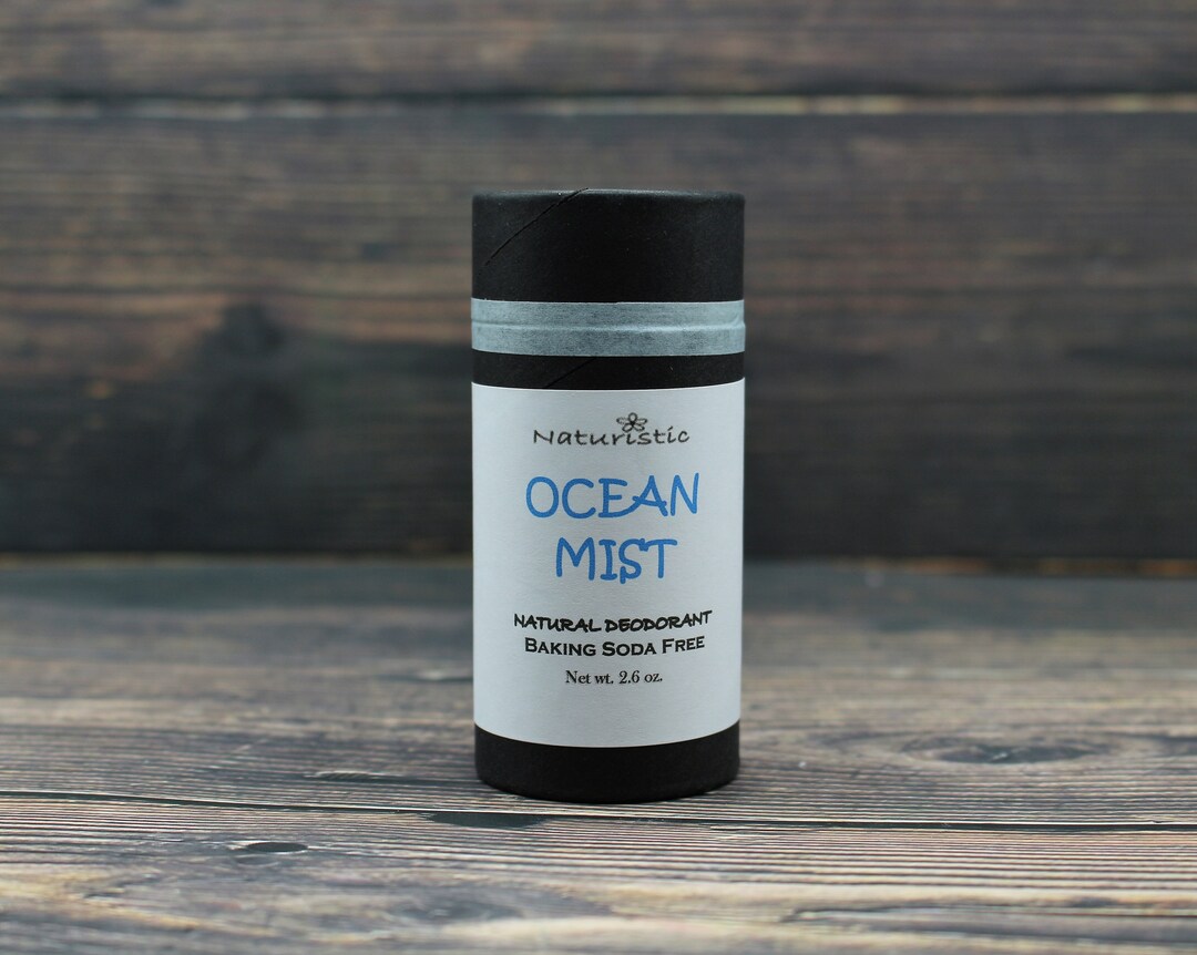 Ocean Mist Natural Deodorant, Baking Soda Free, Magnesium, Probiotics ...