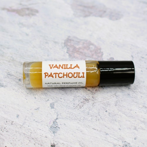 VANILLA PATCHOULI Natural Perfume Roll On Essential Oil Blend - Etsy