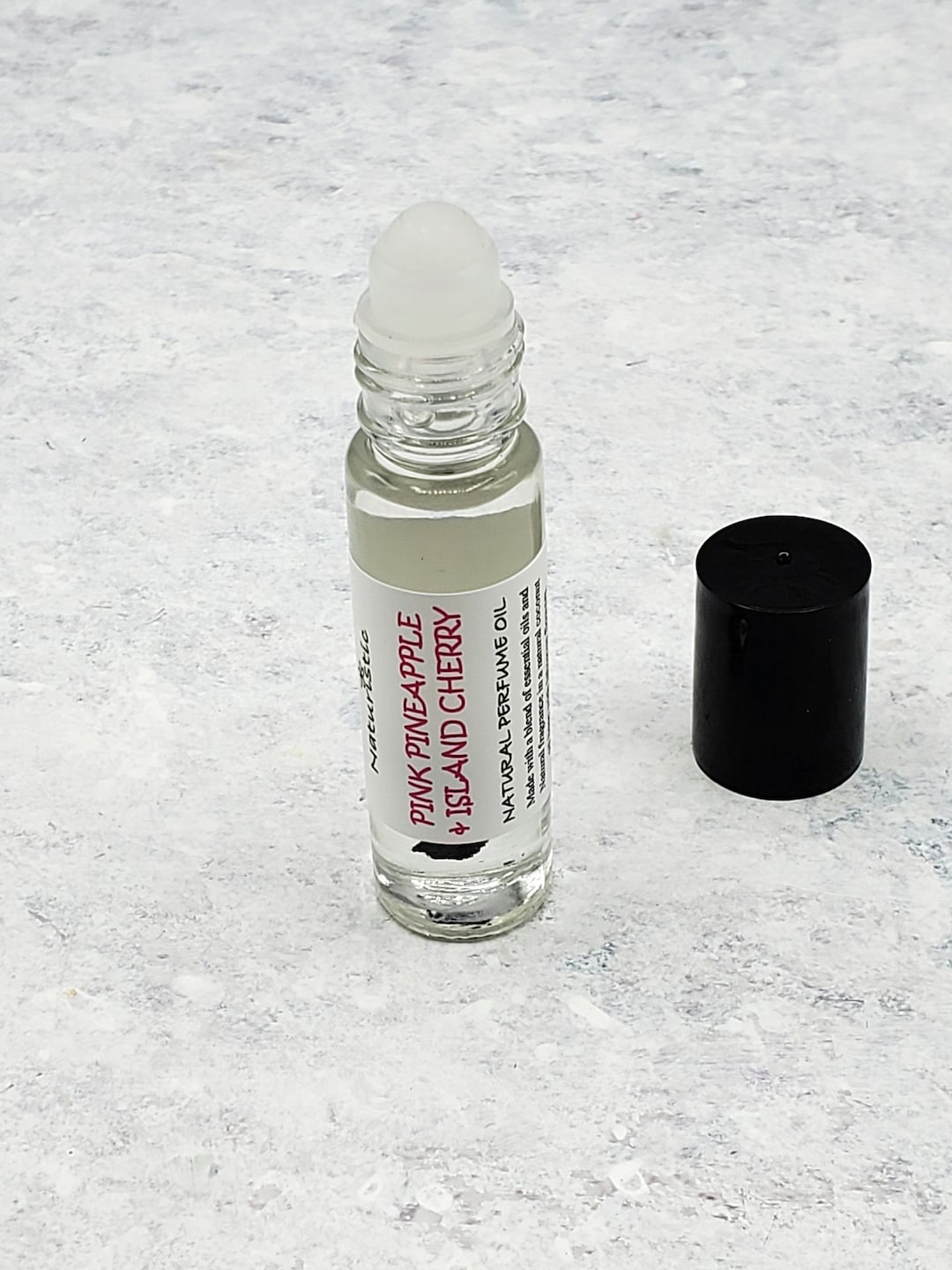 Pink Pineapple & Island Cherry Perfume Oil Roller: Hibiscus Infused ...