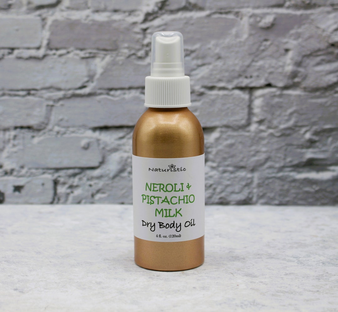 Neroli & Pistachio Milk Dry Body Oil Spray: Natural Fragrance (4 Oz) - Etsy