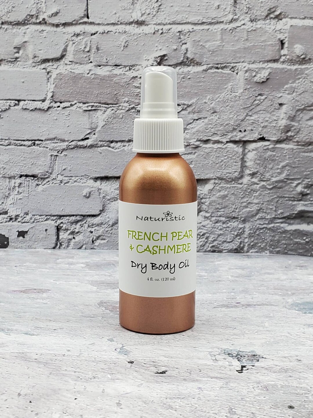 French Pear & Cashmere Dry Body Oil Spray, Natural Fragrance, Large 4 ...