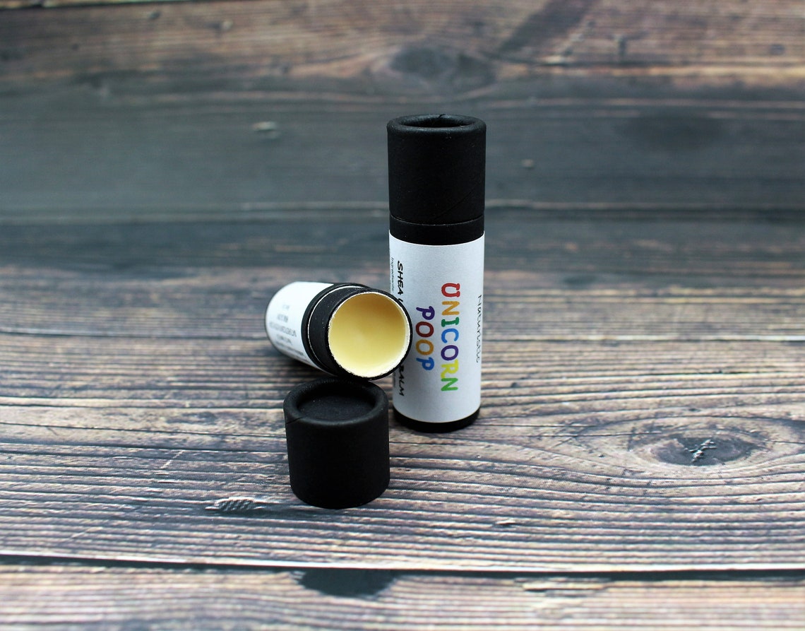 UNICORN POOP Lip Butter Balm Fun and Fruity With Shea Butter | Etsy