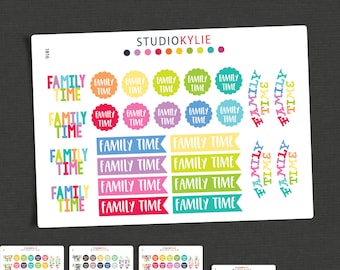 Family stickers | Etsy