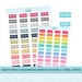 Appointment Time Stickers Planner Stickers Removable - Etsy