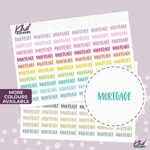 Time Sheet Stickers Word Planner Stickers Removable - Etsy