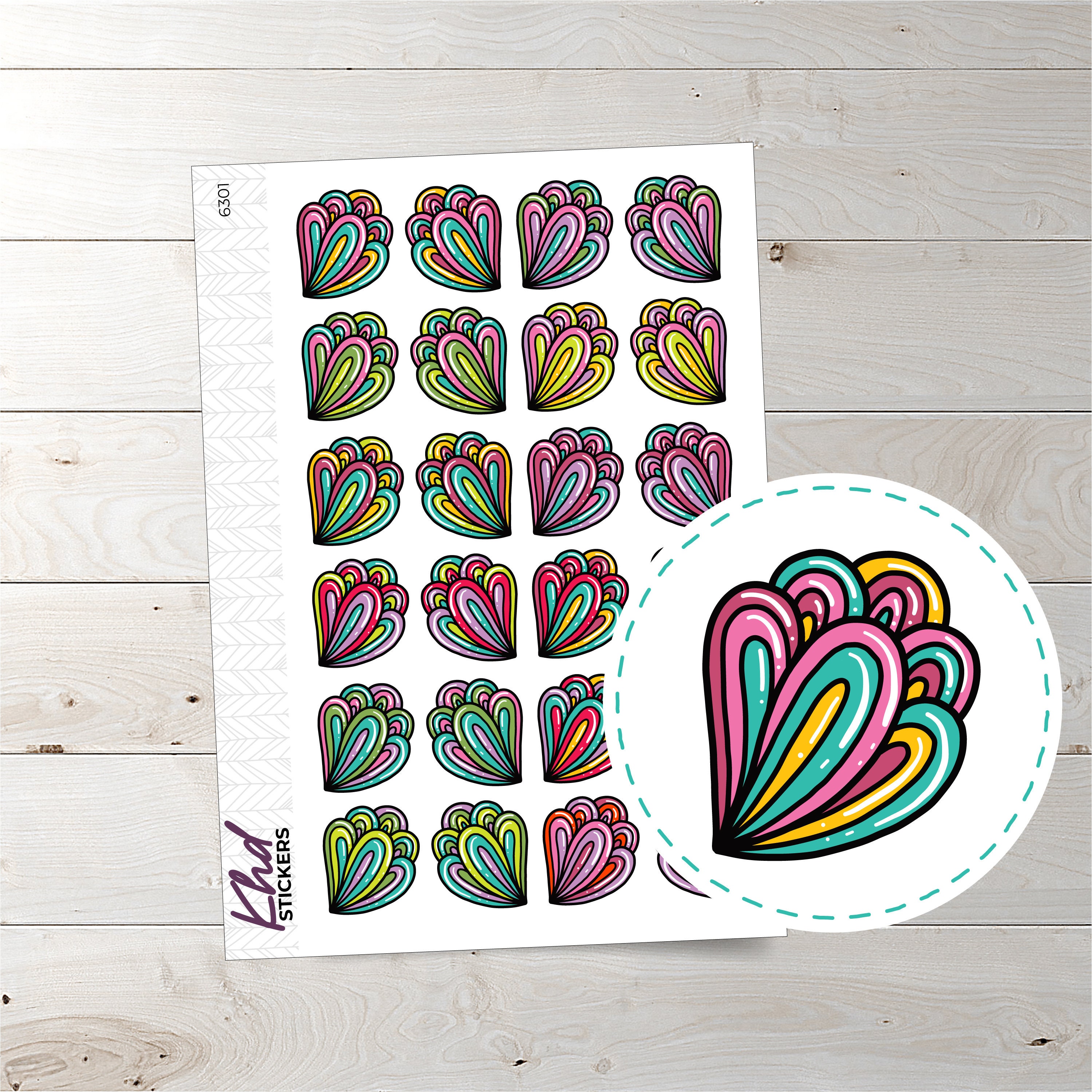 Decorative Corner Stickers Planner Stickers Removable - Etsy Australia