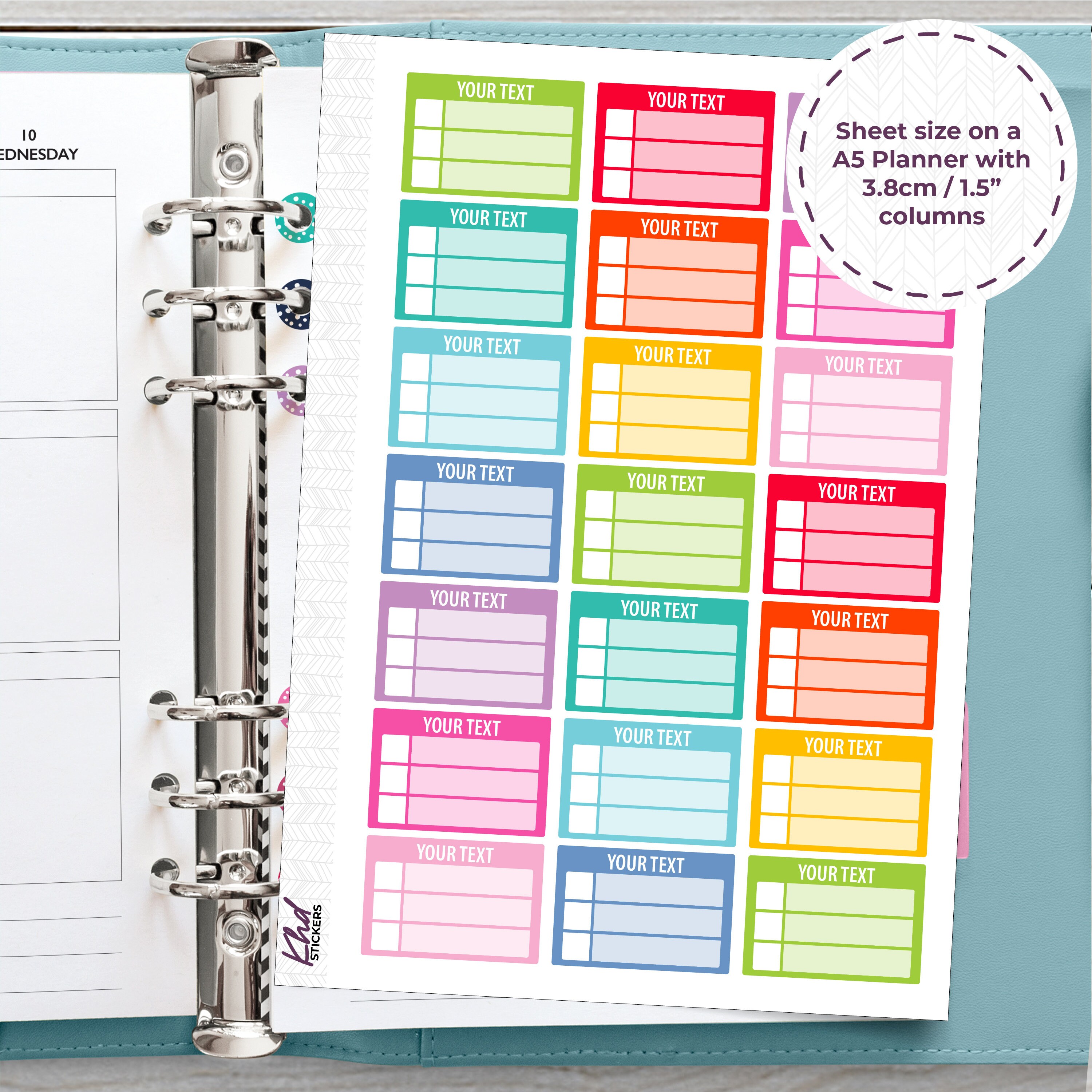 Design Your Own Checklist Stickers Planner Stickers - Etsy