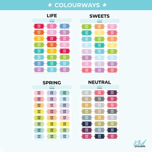 Design Your Own, Fun Header Stickers, Planner Stickers, Removable ...