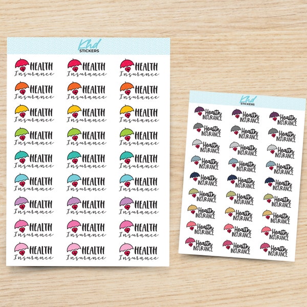 Insurance Stickers - Etsy
